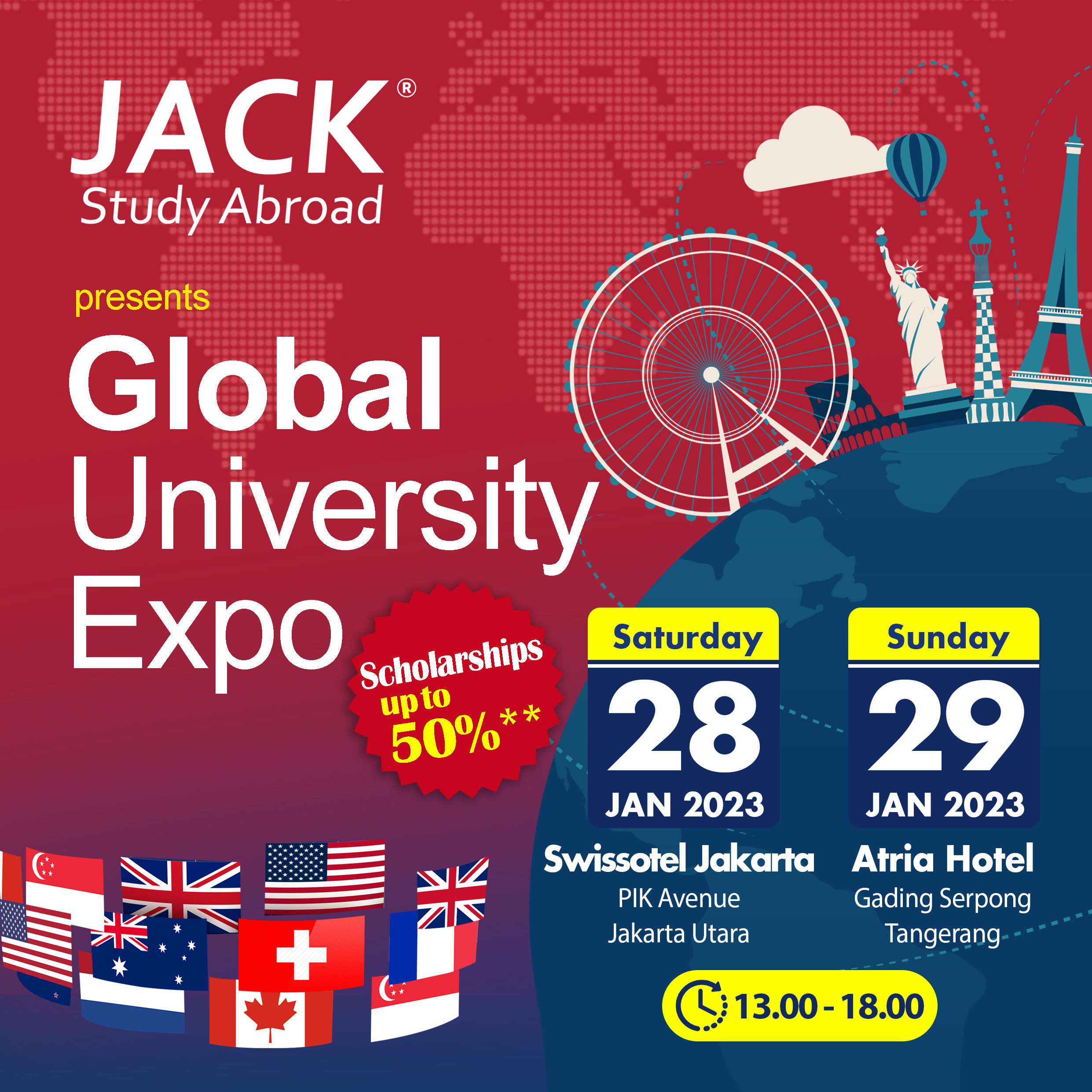 Study in UK, USA, Australia, New Zealand, Singapore & Canada